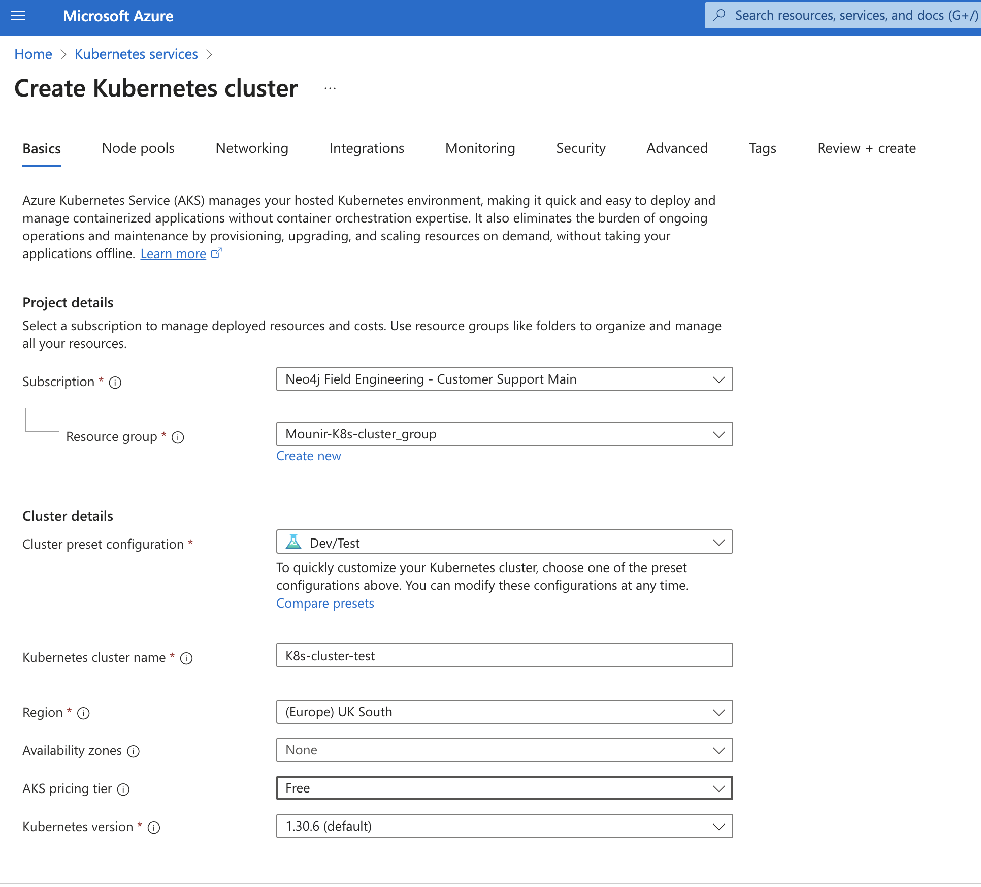 Deploying Neo4j on Azure Kubernetes Service (AKS) with Istio Service Mesh
