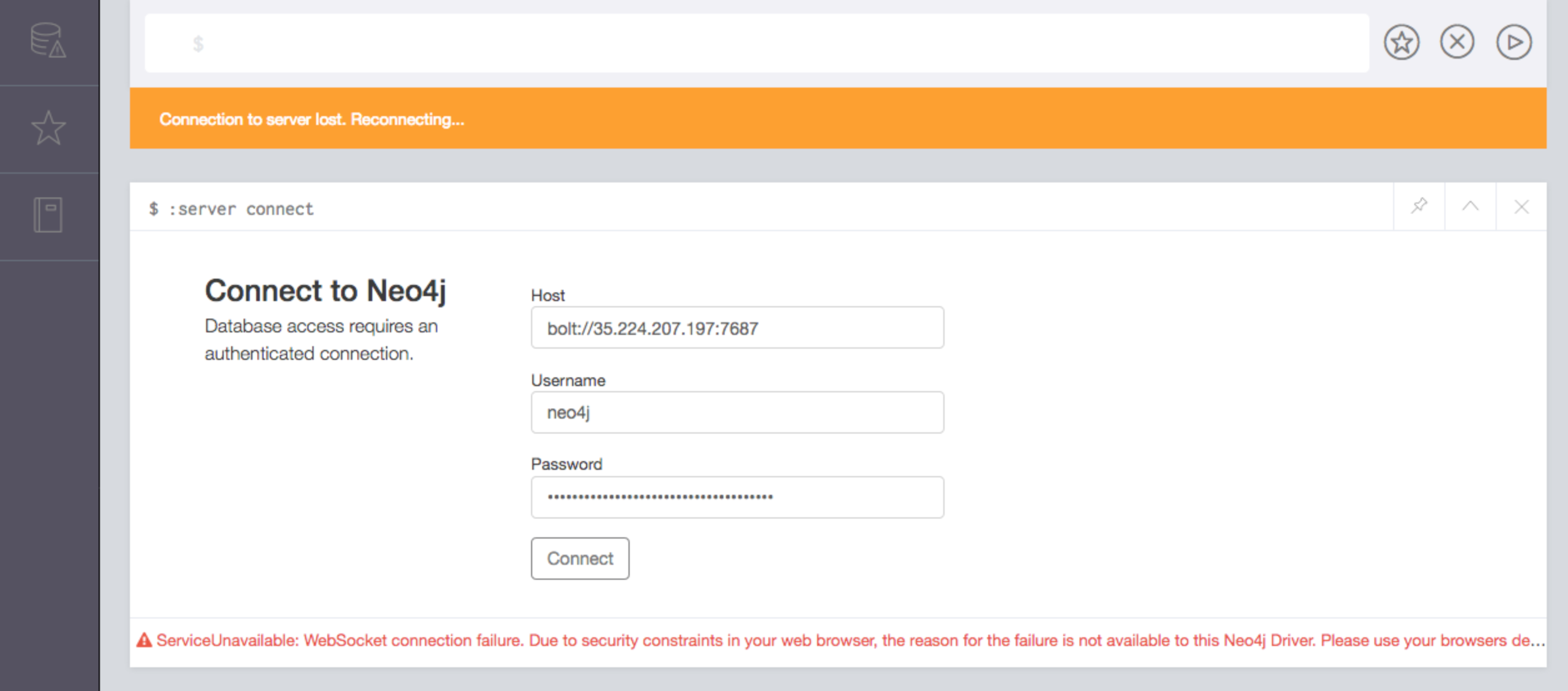 How Neo4j Browser uses bolt+routing